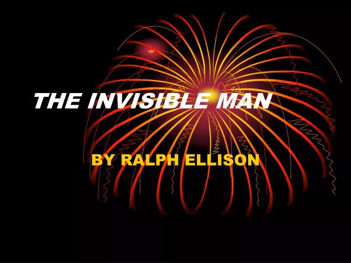 PPT - THE INVISIBLE MAN PowerPoint Presentation, free download - ID:6686640