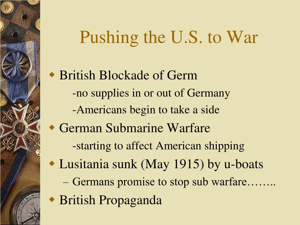 PPT - The United States Enters World War I PowerPoint Presentation ...