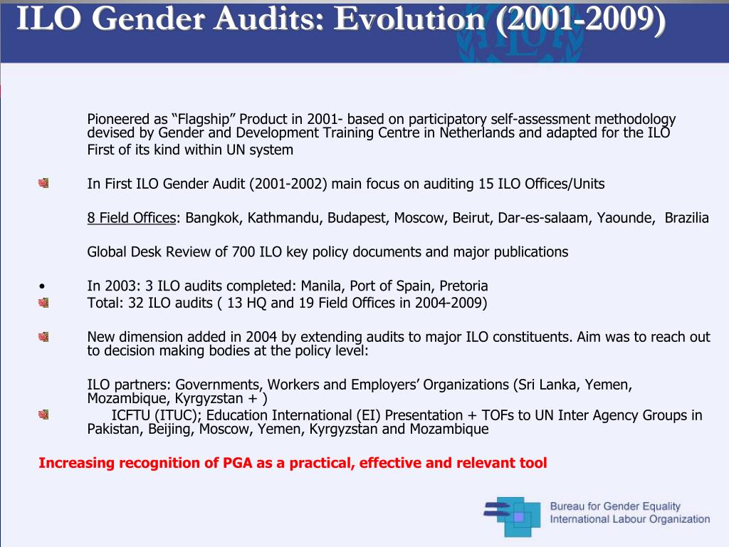 PPT - Participatory Gender Audit as a Gender Mainstreaming Tool Dr ...