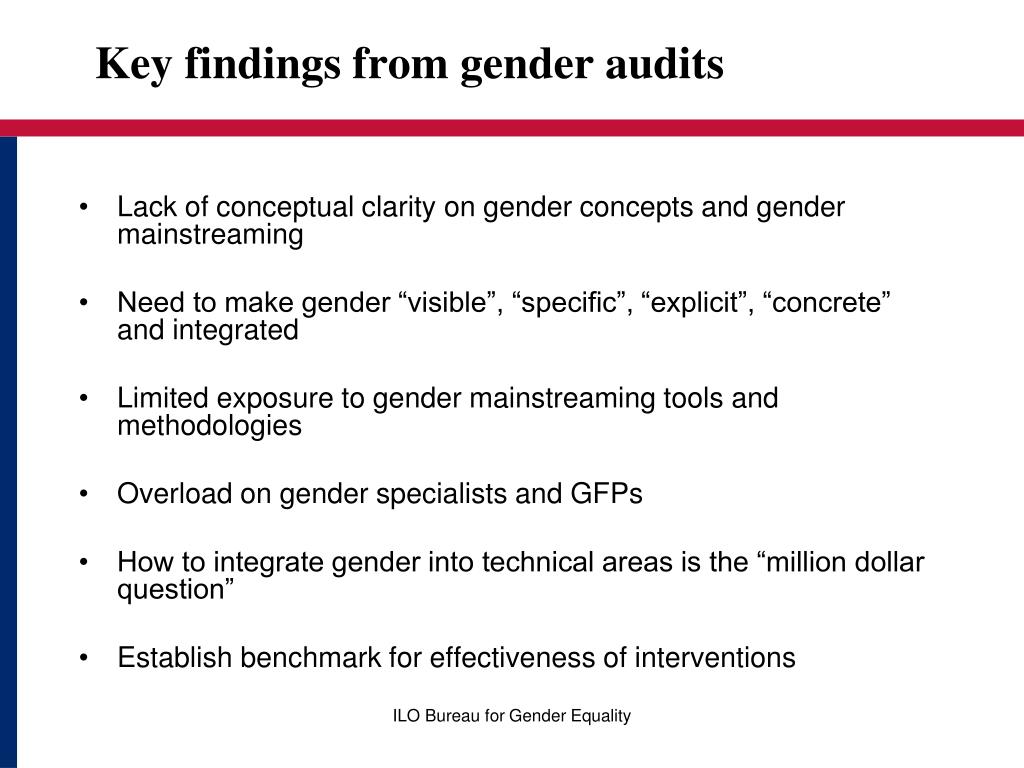 PPT - Participatory Gender Audit as a Gender Mainstreaming Tool Dr ...