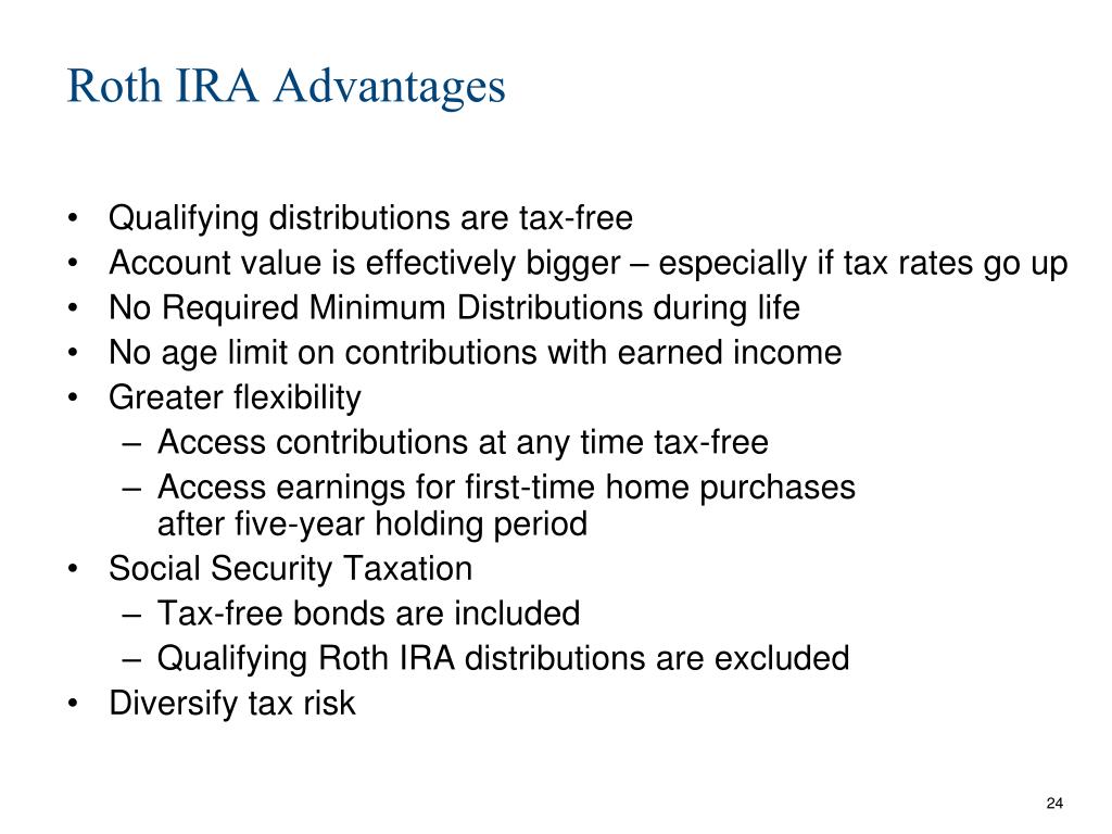 PPT - The Roth IRA in 2010 America’s New Tax Break PowerPoint ...
