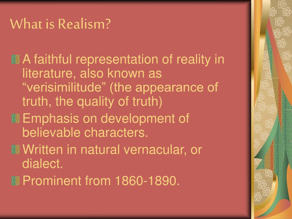 PPT - American Regionalism, Realism, and Naturalism PowerPoint ...