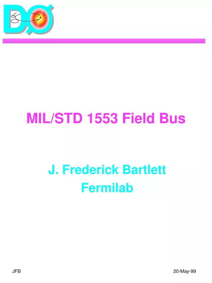 PPT - MIL/STD 1553 Field Bus PowerPoint Presentation, free download ...