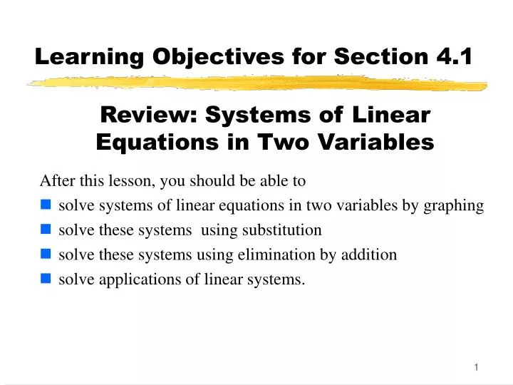 PPT - Learning Objectives for Section 4.1 PowerPoint Presentation, free ...