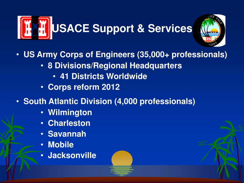 PPT - Jacksonville District Jacksonville, FL “One door to the Corps ...