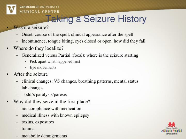 PPT - New Onset Seizure PowerPoint Presentation - ID:6688677