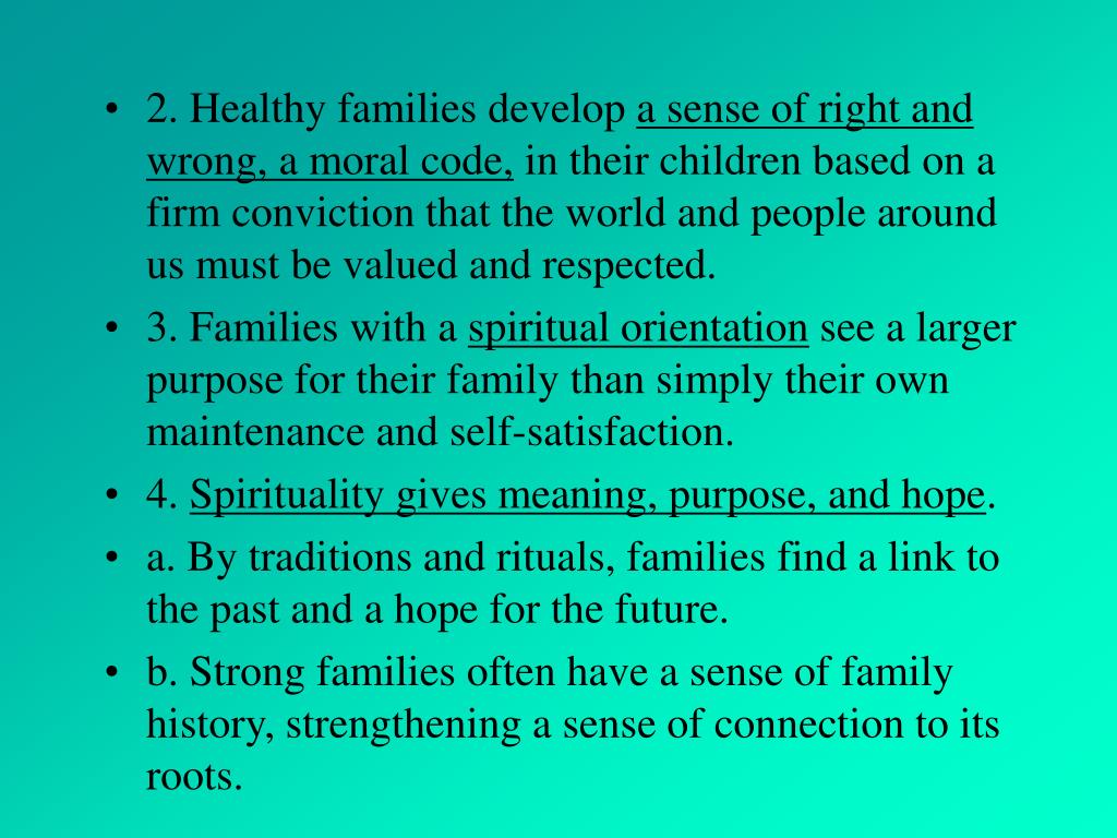 PPT - Marriage and Family Strengths and Needs PowerPoint Presentation ...