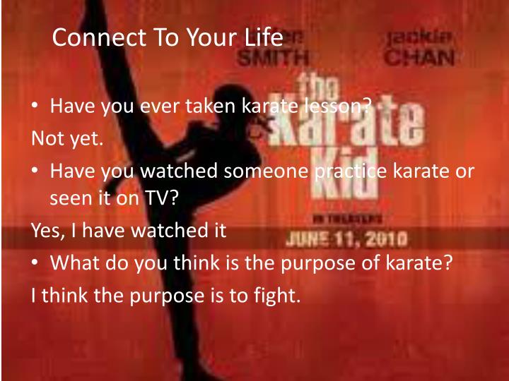 PPT - Karate Kid PowerPoint Presentation - ID:6689272