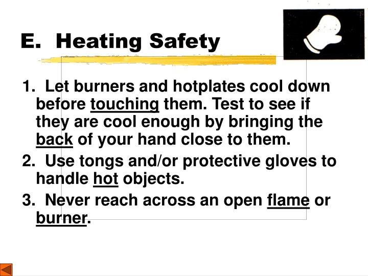 PPT - A. General Safety Rules PowerPoint Presentation - ID:6689472
