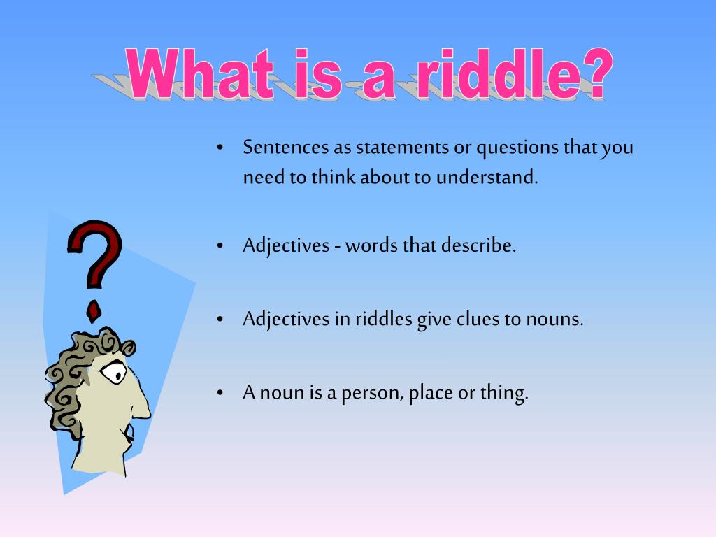 PPT Riddles PowerPoint Presentation Free Download ID 6689773 PPT Riddles PowerPoint Presentation Free Download ID 6689773