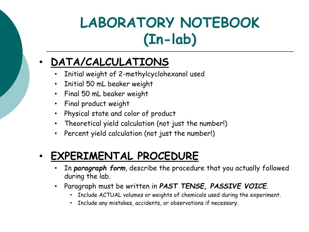 PPT - LABORATORY NOTEBOOK (Pre-lab) PowerPoint Presentation, free ... PPT - LABORATORY NOTEBOOK (Pre-lab) PowerPoint Presentation, free ...
