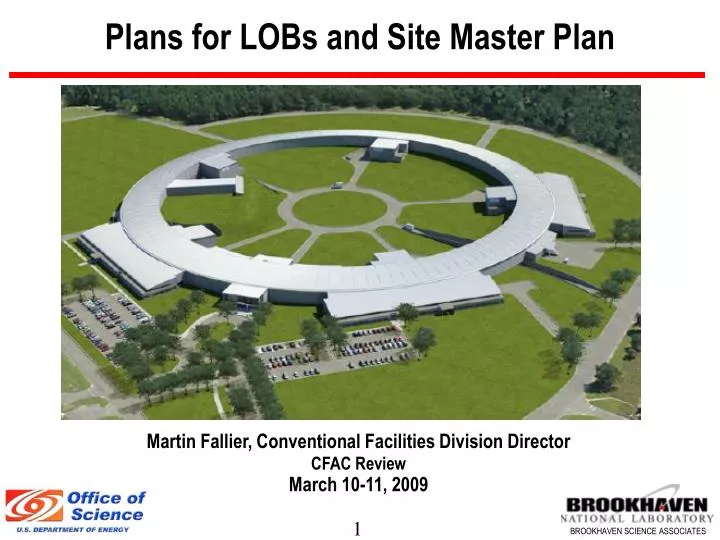 PPT - Plans for LOBs and Site Master Plan PowerPoint Presentation, free ...