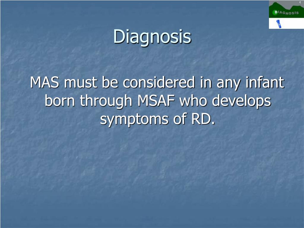 PPT - Meconium-stained amniotic fluid (MSAF) Pediatrics point of view ...