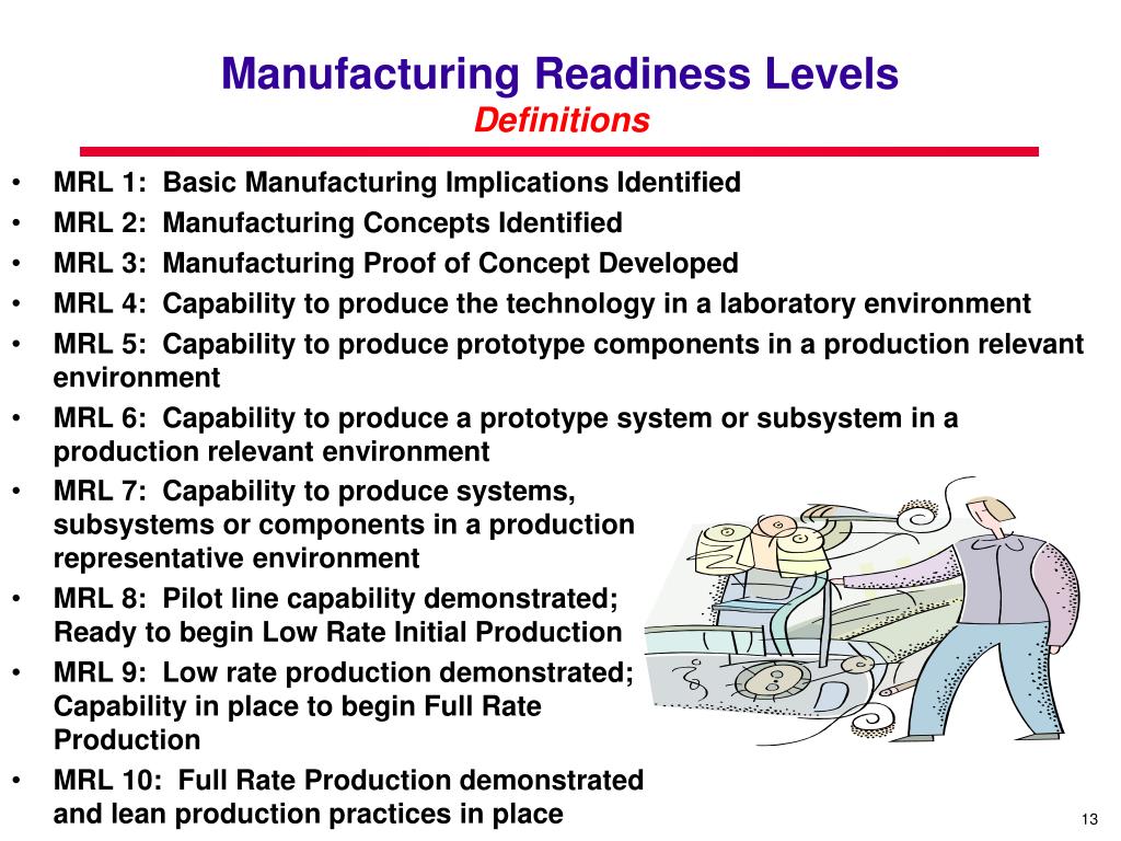 PPT - Parts Management Contributions to Manufacturing Readiness ...