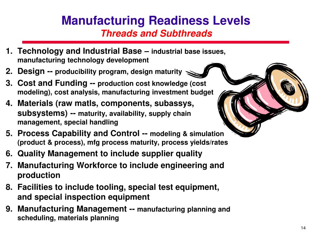 PPT - Parts Management Contributions to Manufacturing Readiness ...