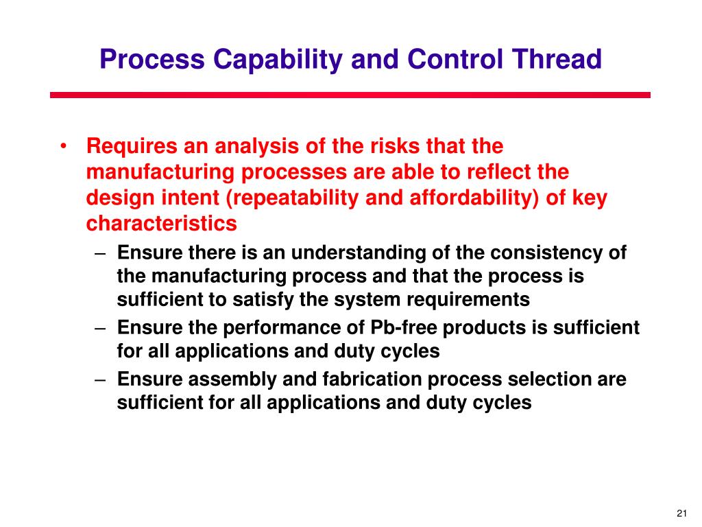 PPT - Parts Management Contributions to Manufacturing Readiness ...
