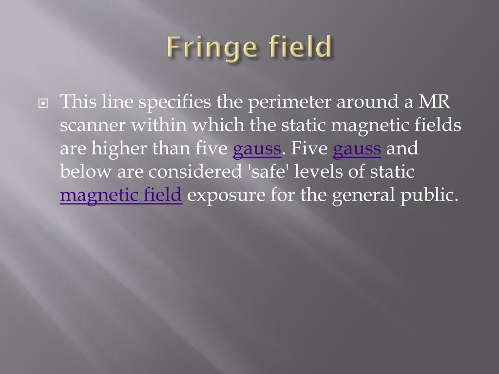 PPT - RESEARCH MRI Safety Training CBIR University of Maryland Center ...