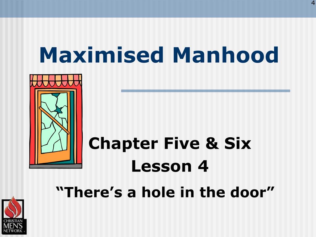 PPT - Maximised Manhood by Dr. Edwin Louis Cole PowerPoint Presentation ...