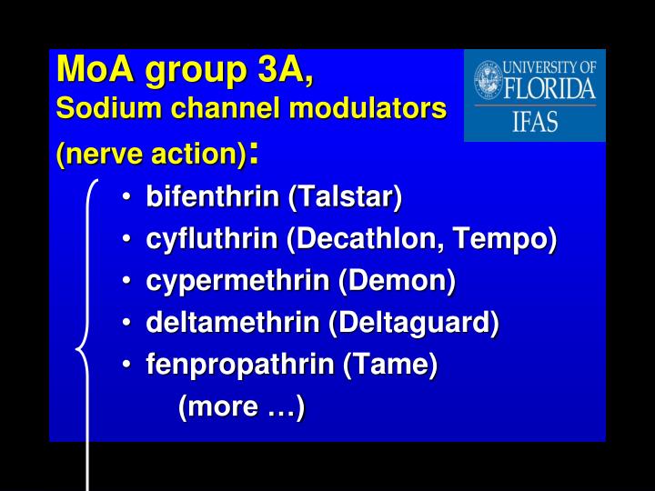 PPT - Know Mode of Action Groups to Manage Insecticide Resistance in ...