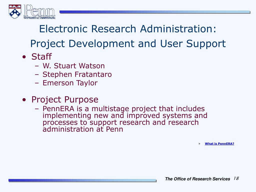 PPT - Office of Research Services Pre-Award Group Pam Caudill, Director ...