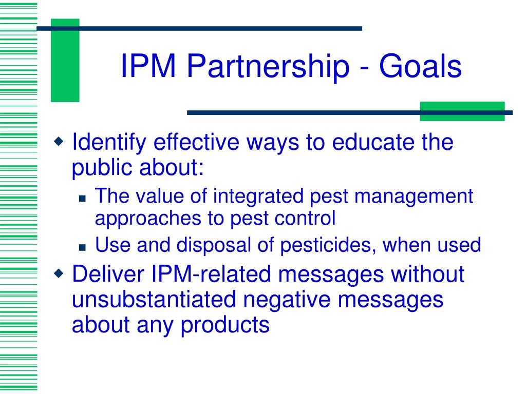 PPT - Our Water, Our World Promotion of Less-Toxic Pest Control ...