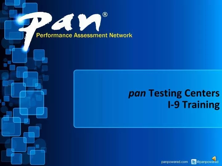 PPT - pan Testing Centers I-9 Training PowerPoint Presentation, free ...