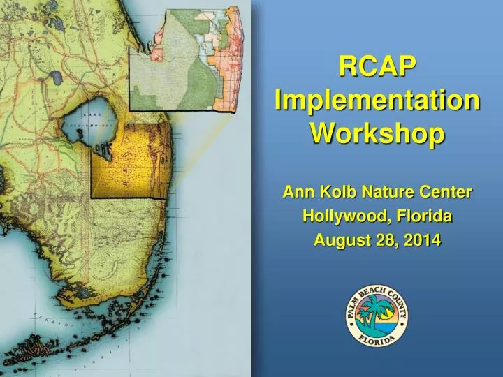 PPT - RCAP Implementation Workshop PowerPoint Presentation, free ...
