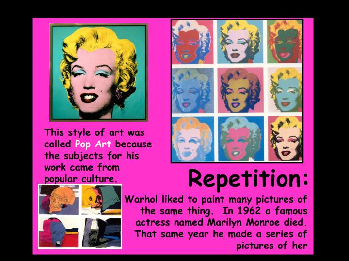 PPT - Pop Art & Andy Warhol PowerPoint Presentation - ID:6693687