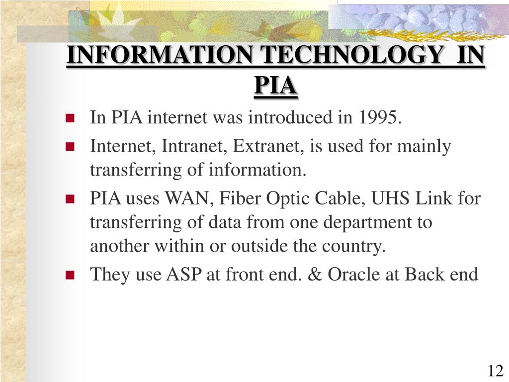 PPT - PAKISTAN INTERNATIONAL AIRLINE PowerPoint Presentation, free ...