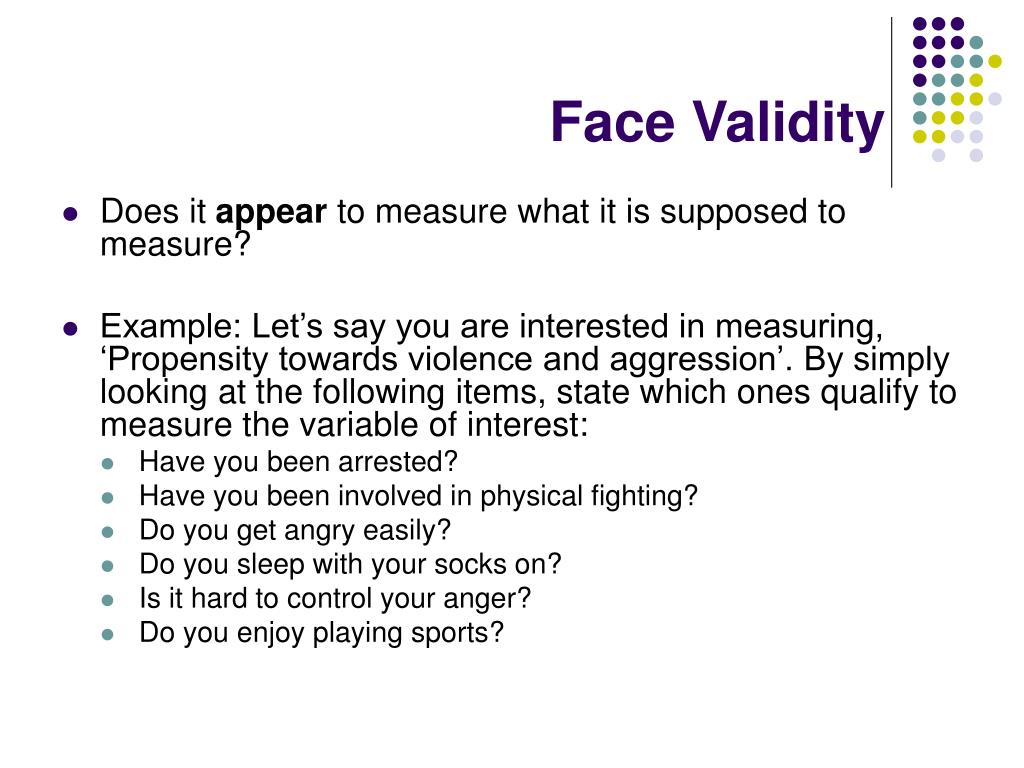 Ppt Validity And Reliability Powerpoint Presentation Free Download