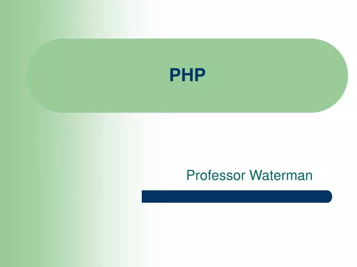 PPT - PHP PowerPoint Presentation, free download - ID:6694053