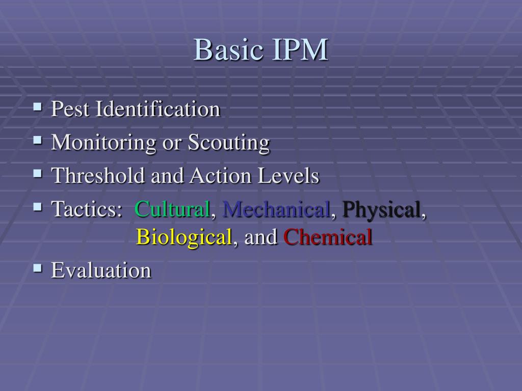 PPT - Integrated Pest Management for Insects and Mites in Greenhouse ...