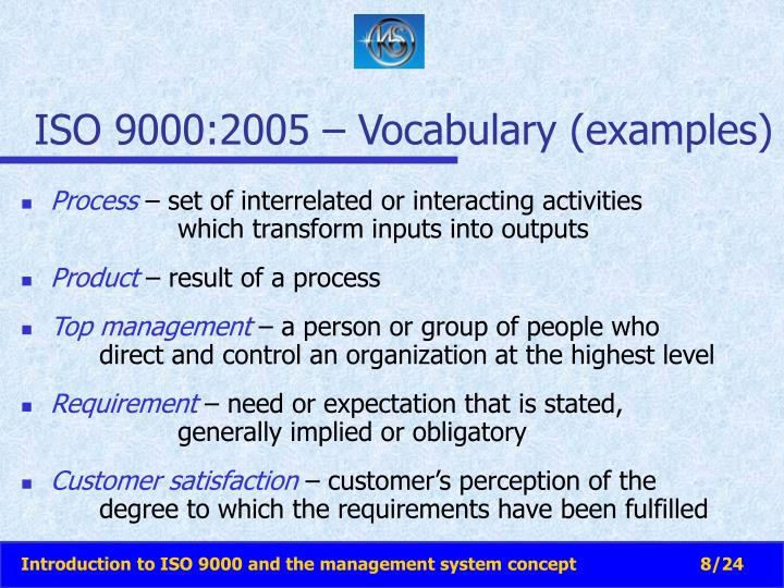 PPT - Introduction to ISO 9000 Standards PowerPoint Presentation - ID ...