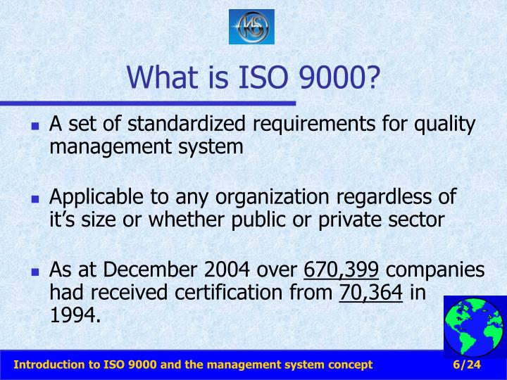 PPT - Introduction to ISO 9000 Standards PowerPoint Presentation - ID ...