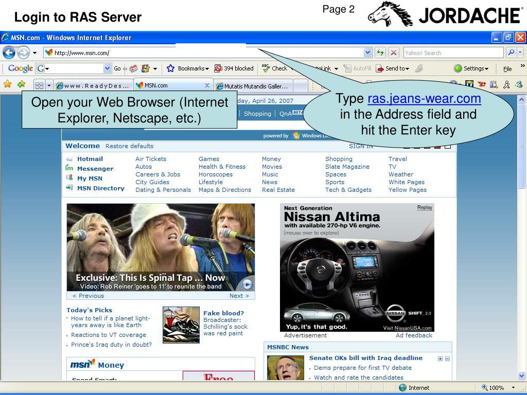 PPT - Logging in to RLM via RAS PowerPoint Presentation, free download ...