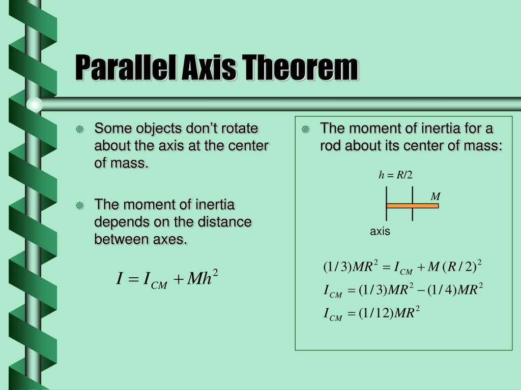 Ppt Moment Of Inertia Powerpoint Presentation Free Download Id 6695520