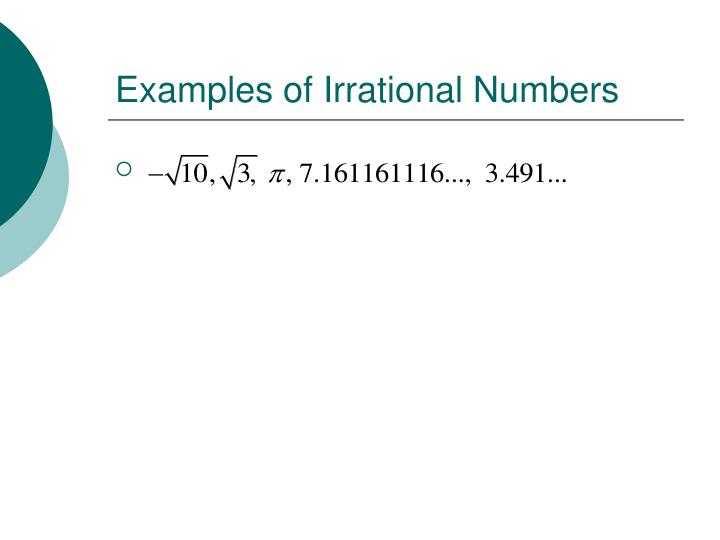 PPT - Set of Real Numbers PowerPoint Presentation - ID:6695590