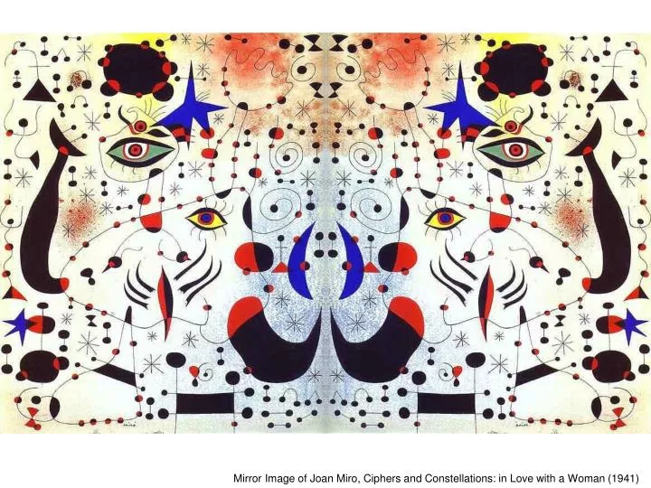 PPT - Mirror Image of Joan Miro, Ciphers and Constellations: in Love ...