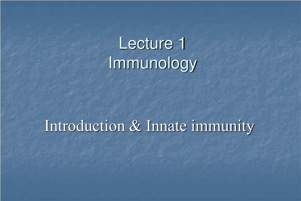 PPT - Microbiology 532: Immunology PowerPoint Presentation, free ...