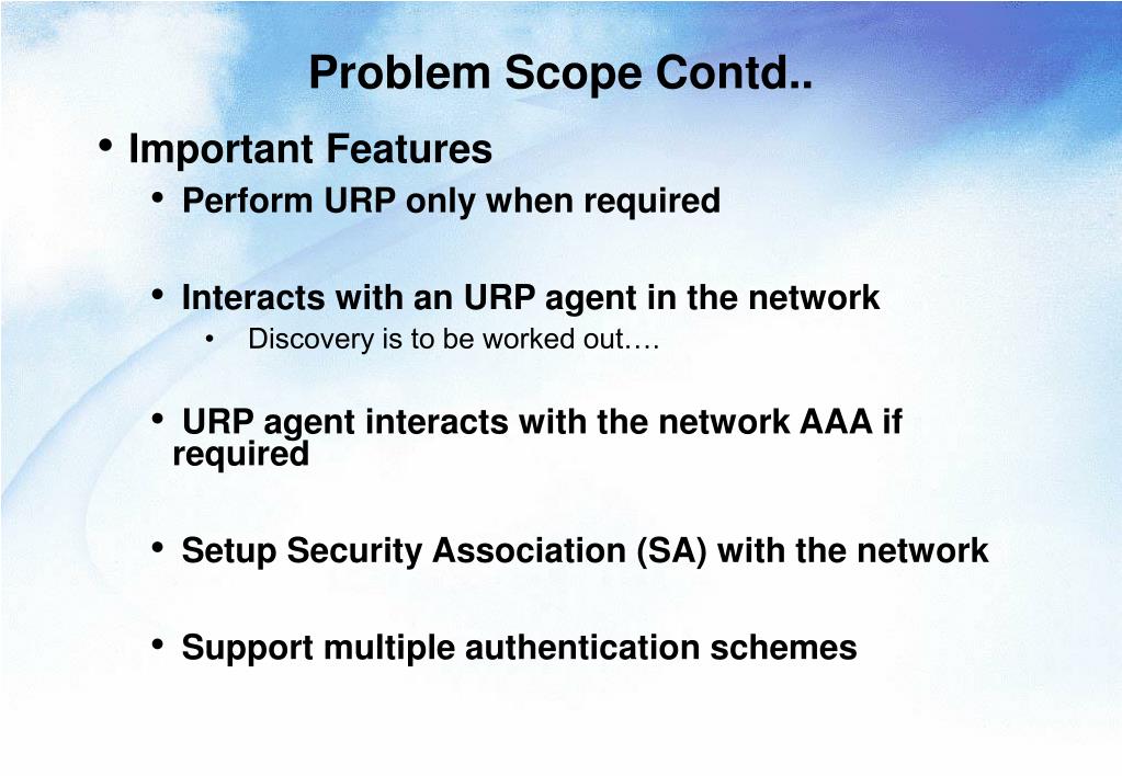 Ppt Problem Scope Powerpoint Presentation Free Download Id 6697537