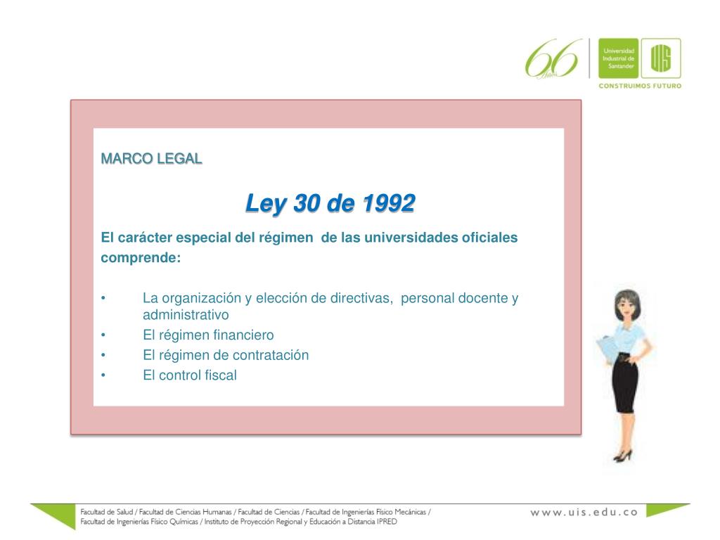 PPT - MARCO LEGAL Ley 30 de 1992 Art. 28 PowerPoint Presentation, free ...