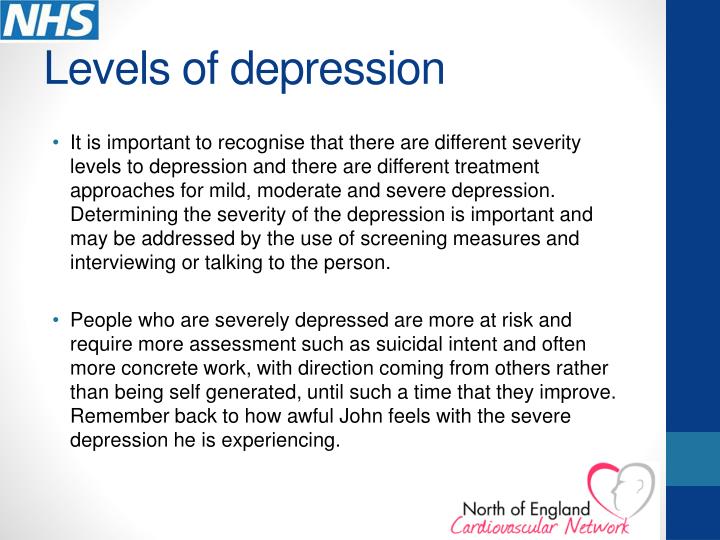 PPT - Understanding problems with low mood and depression after stroke ...