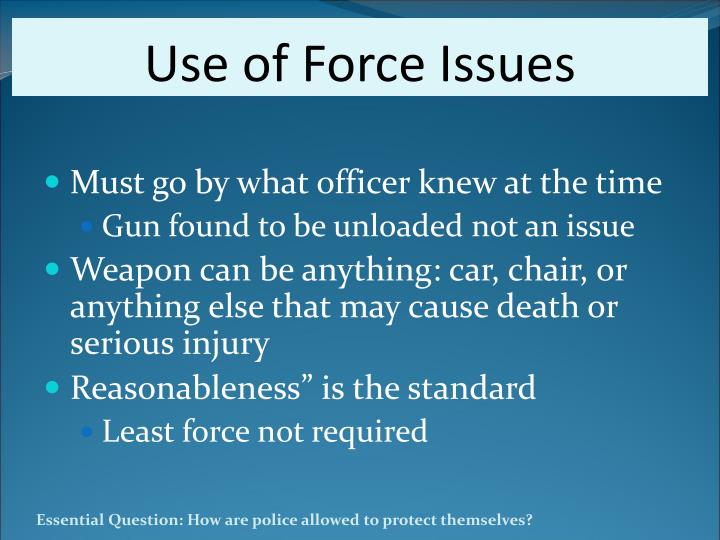 PPT - Use of Force PowerPoint Presentation - ID:6698858