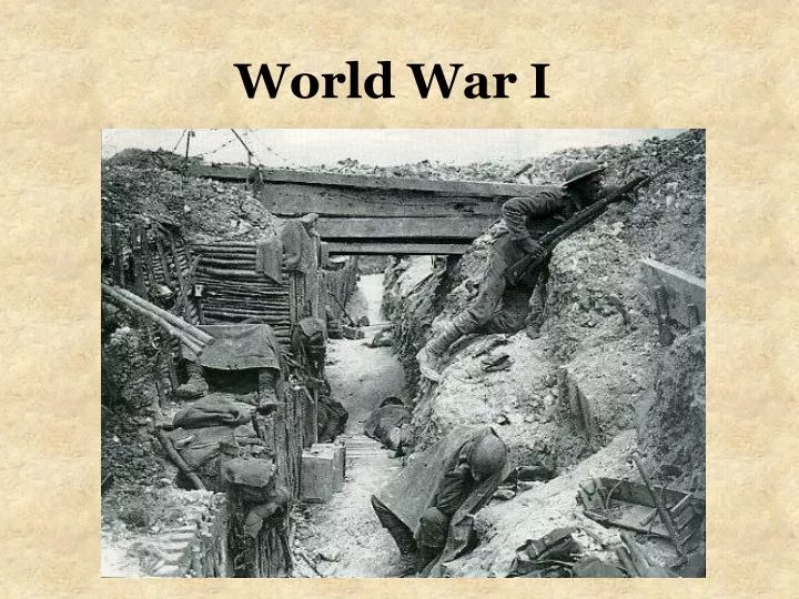 PPT - World War I PowerPoint Presentation, free download - ID:6699013