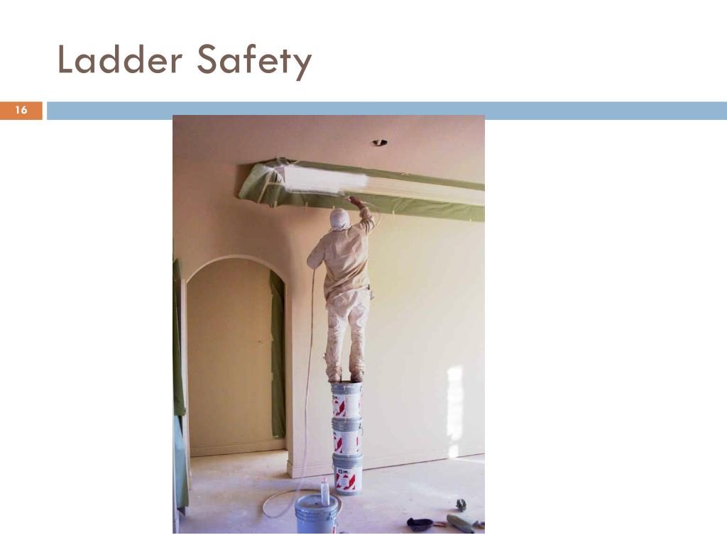 PPT - Slips, Trips and Falls – Ladder Safety PowerPoint Presentation ...