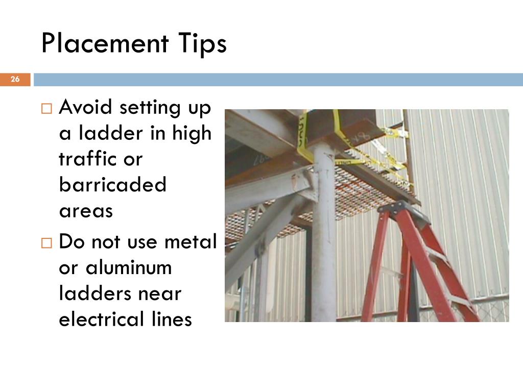 PPT - Slips, Trips and Falls – Ladder Safety PowerPoint Presentation ...