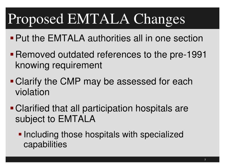 PPT - EMTALA Update 2014 Emergency Medical Treatment and Labor Act ...