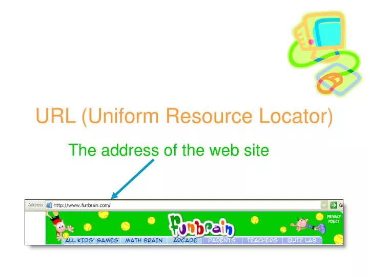 PPT - URL (Uniform Resource Locator) PowerPoint Presentation, free ...