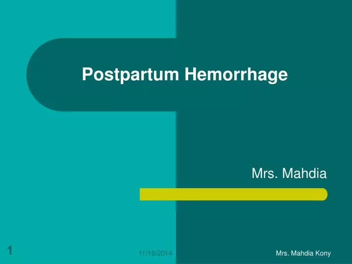 PPT - Postpartum Hemorrhage PowerPoint Presentation, free download - ID ...