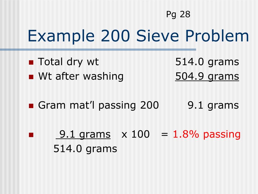 PPT Sieve Analysis PowerPoint Presentation Free Download ID 6701412
